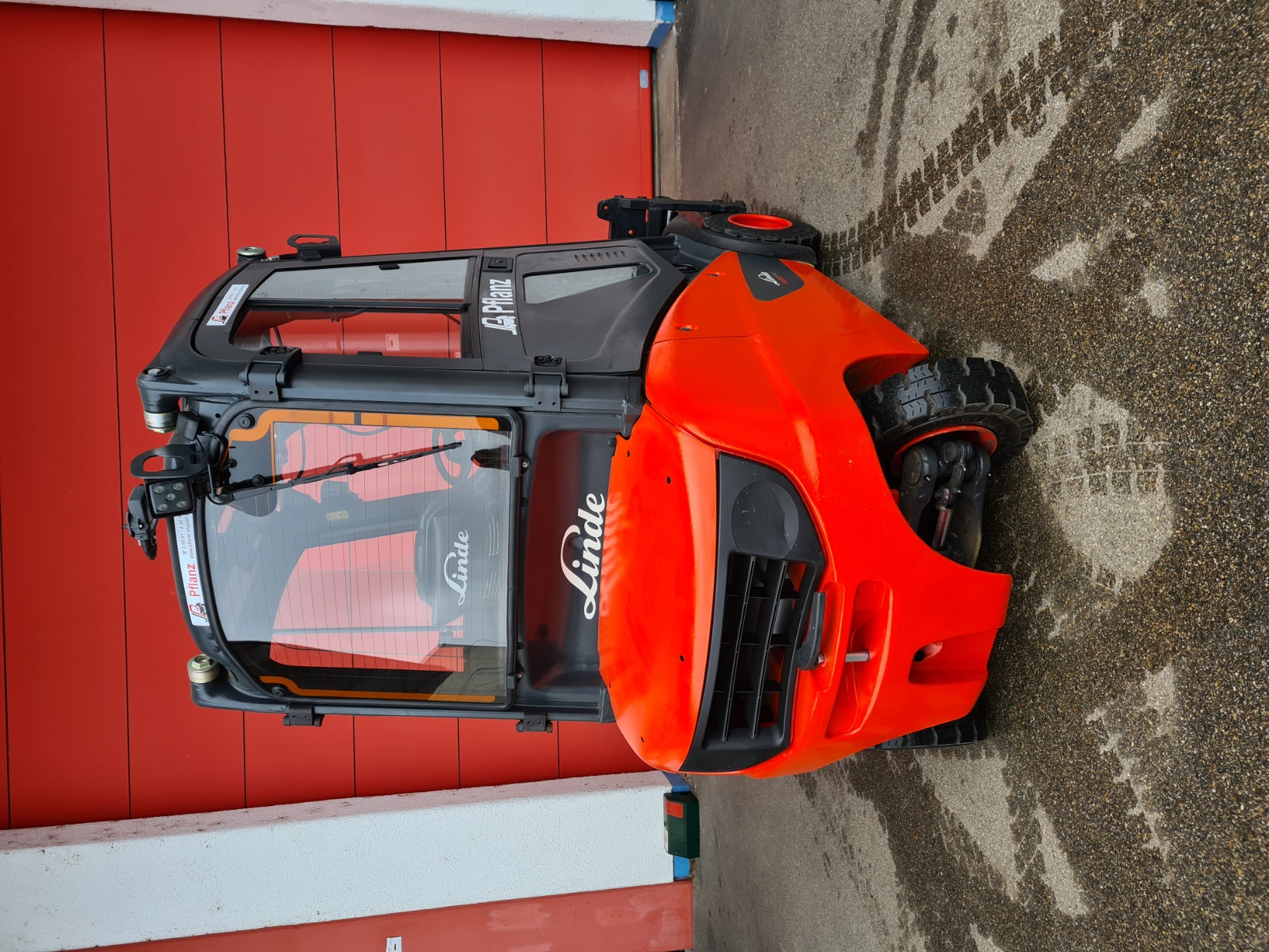 Linde Diesel-Gabelstapler H20D - Pflanz Gabelstapler