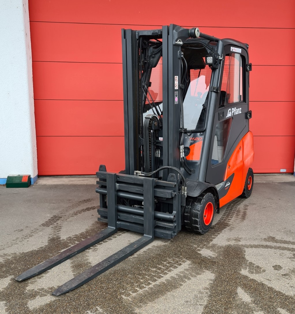 Linde Diesel-Gabelstapler H20D - Pflanz Gabelstapler