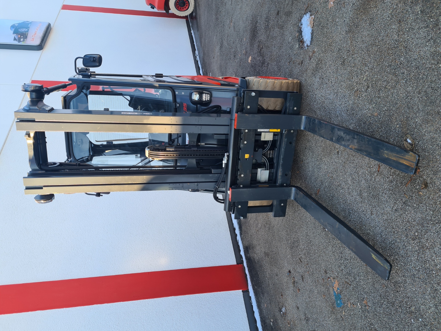 Linde E35HL - Pflanz Gabelstapler